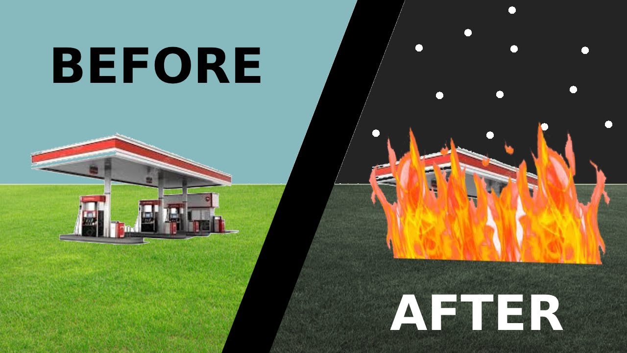 Least haunted gas station on roblox (cliffside station) - YouTube