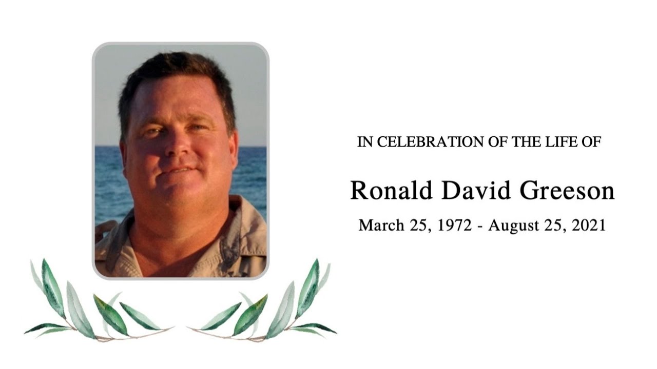 David Greeson Celebration of Life - YouTube