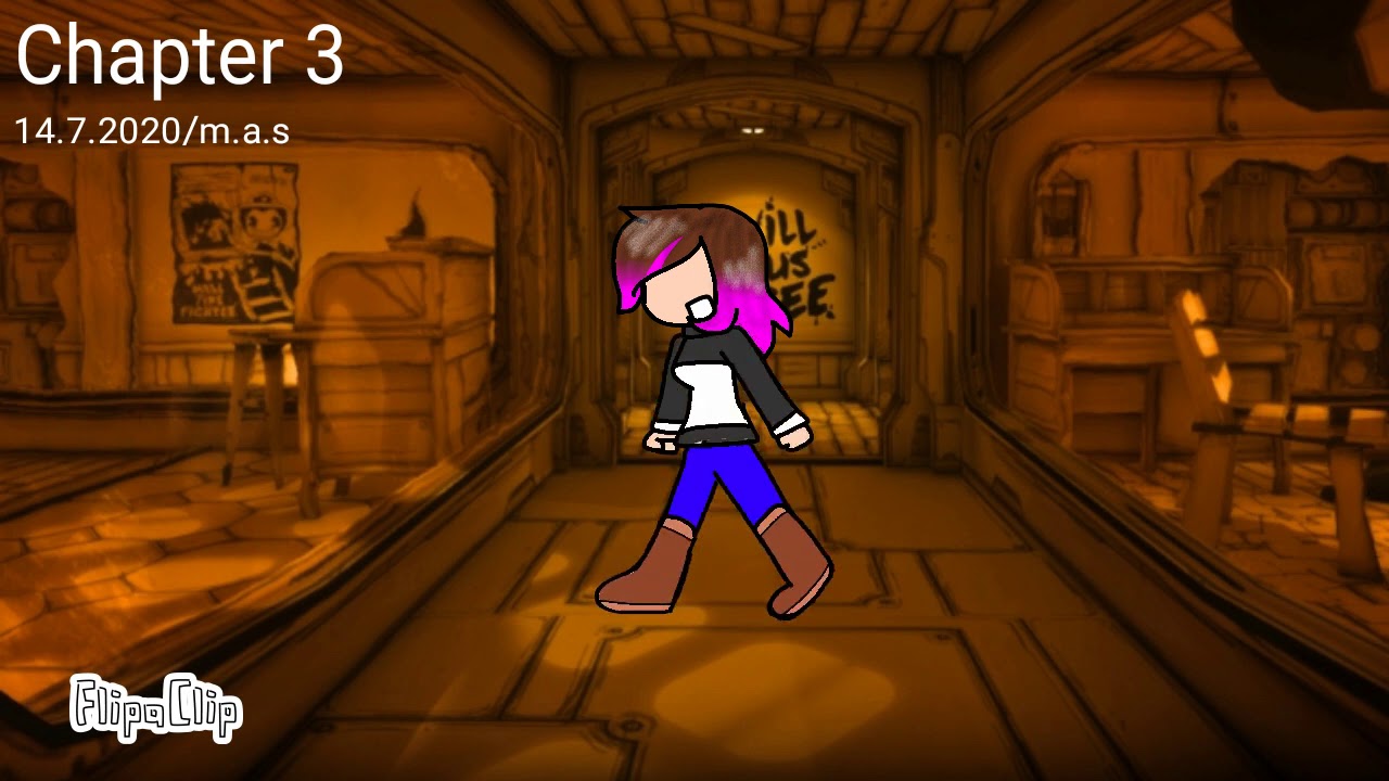 Batim Milena walking animation Part 3 - YouTube