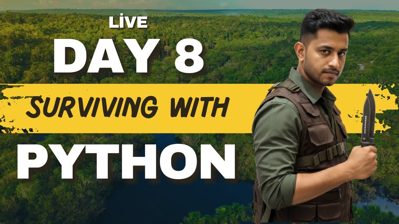 Strings In Python | Day 8 | Surviving With Python | Samarth Kulkarni ...