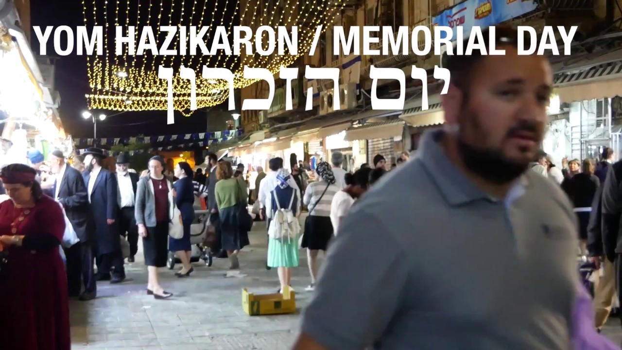 Dude Ruins Yom Hazikaron / Israel Memorial Day 2018 Moment of Silence ...