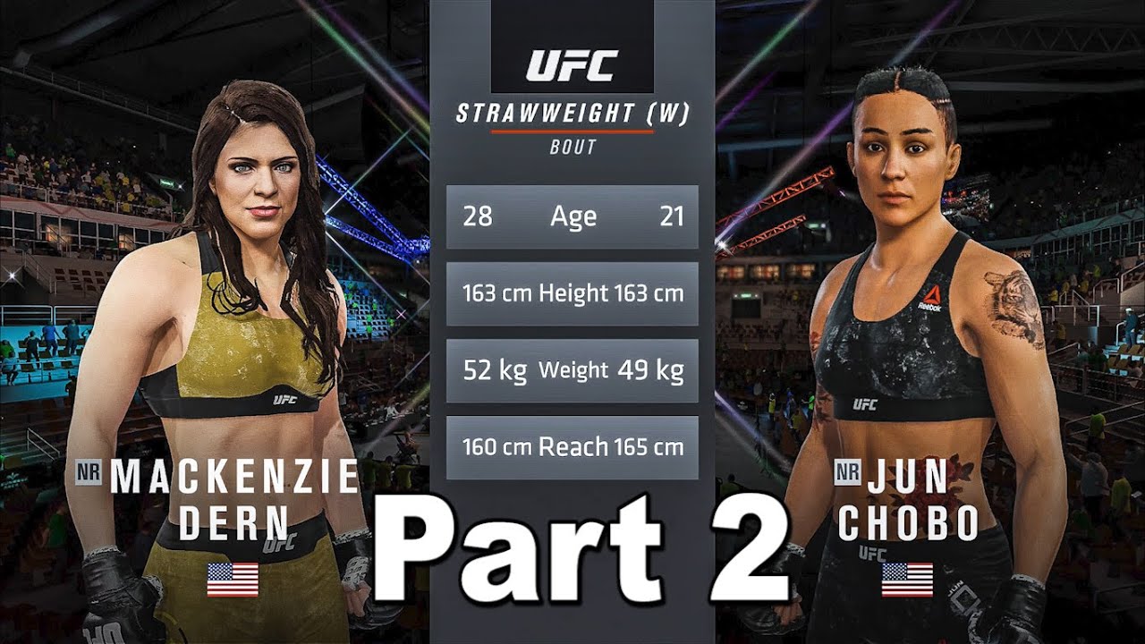 EA Sports UFC 4 Walkthrough Gameplay Part 2 — Elizabeth Pope ...