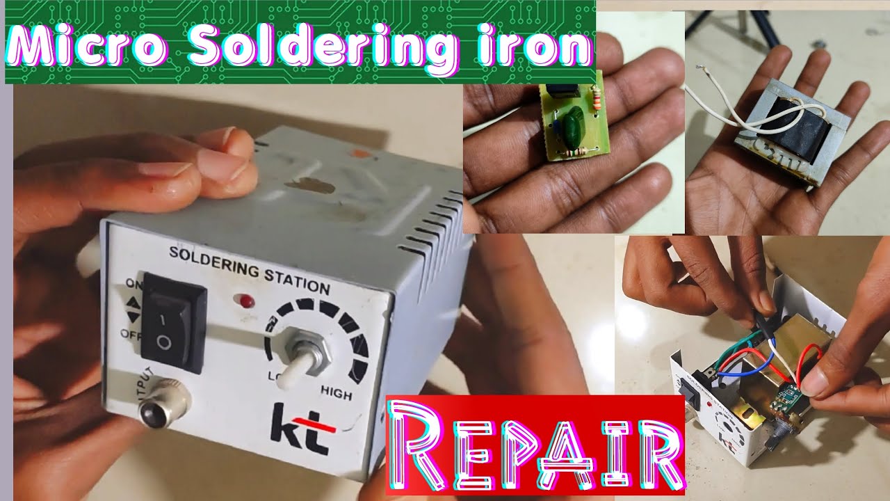 🏵12v Micro Soldering Iron How To Repair | All Problems Solve | AtoZ ...