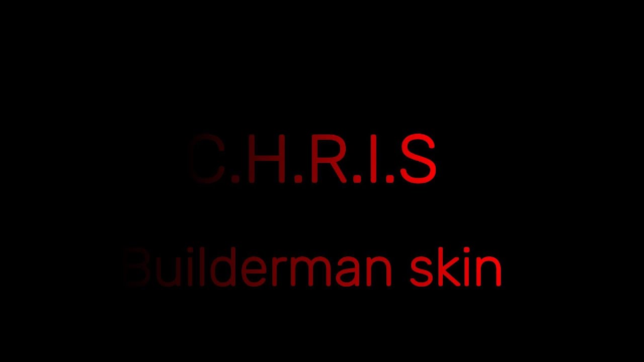 C.H.R.I.S Builderman New skin Gameplay (Easter update) - YouTube
