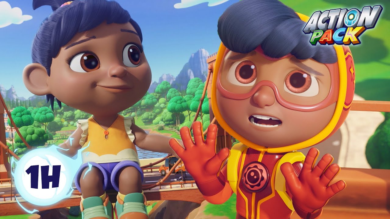 Sky's Giant Baby⚡Action Pack | Kids Action Cartoons | Cartoon ...