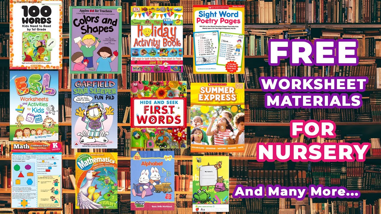 Learning Module for Nursery Students - YouTube