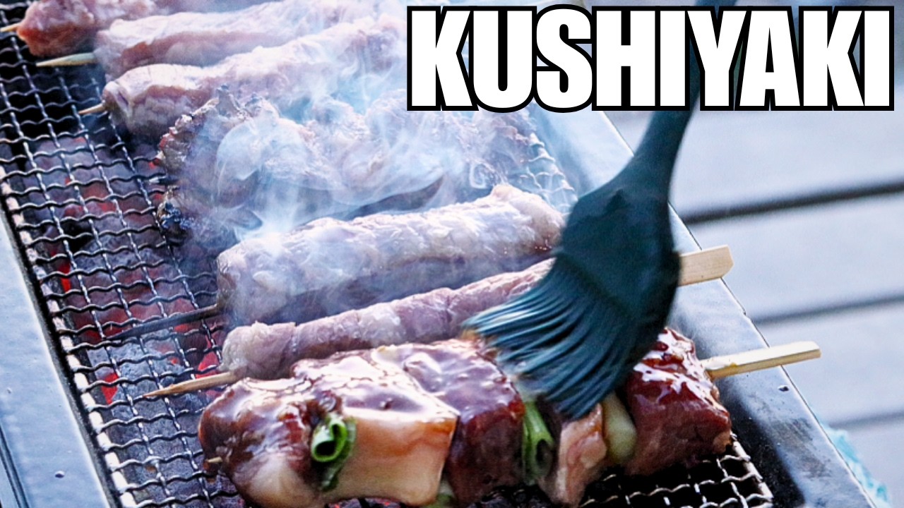 Beef Kushiyaki 3 Ways | Wagyu, Skirt Steak, and Short Rib Yakitori ...