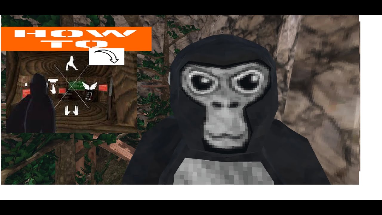How to use gorilla tag walksim! tutorial - YouTube