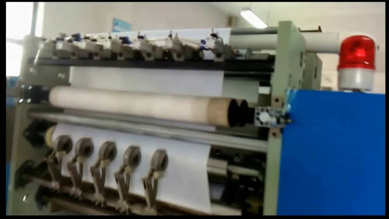 BD-C1200 Draw Tissue & Facial Tissue & Draw Paper Machine - YouTube