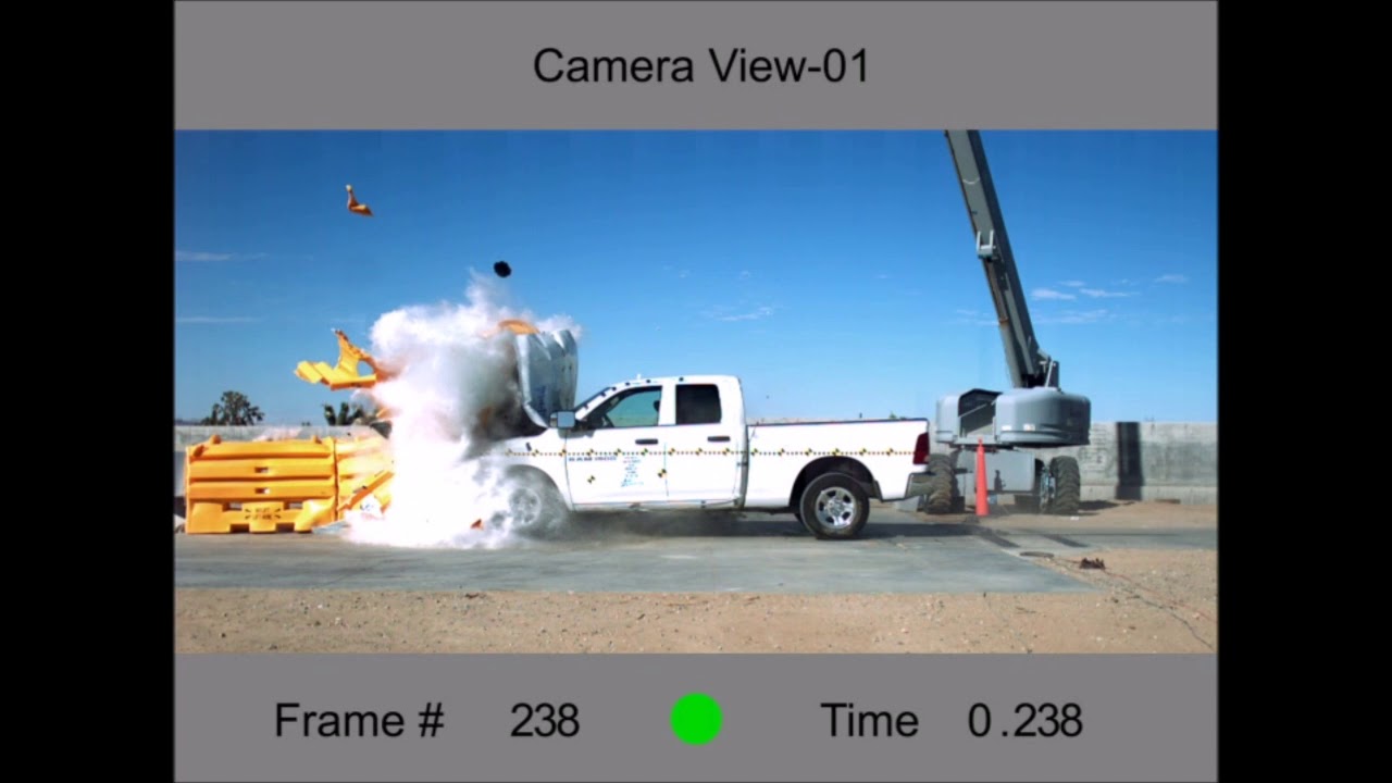 SLED CRASH TEST - YouTube