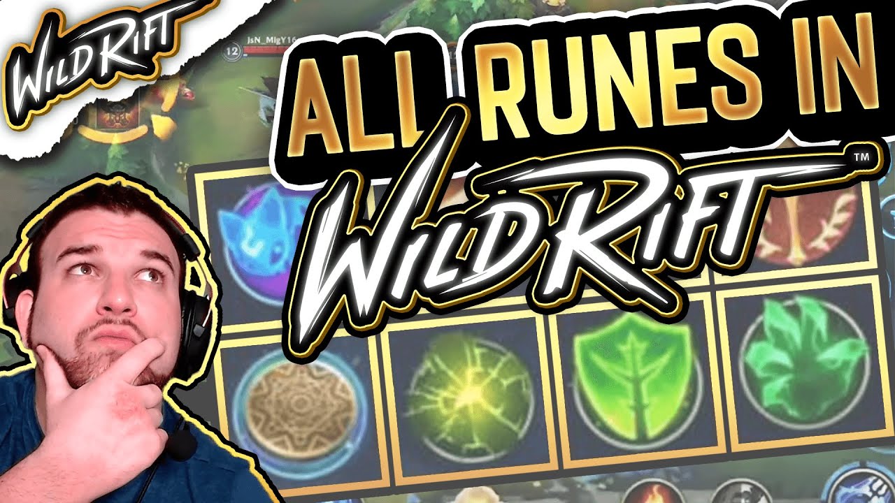 ALL RUNES IN WILD RIFT! League of Legends: Wild Rift Alpha - YouTube