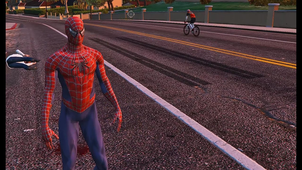 GTA 5 - Spiderman Mod (Pre-Release Version 1) - YouTube