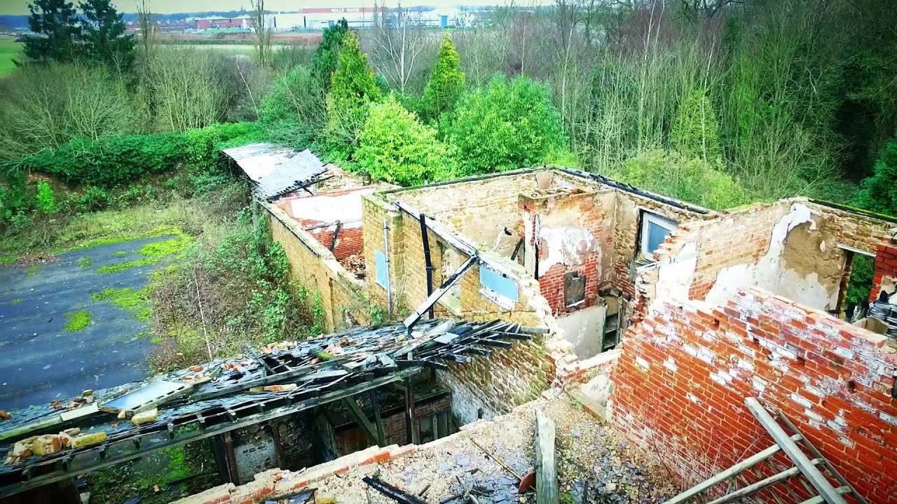 Bulwell Hall Stable Block Ruins - YouTube