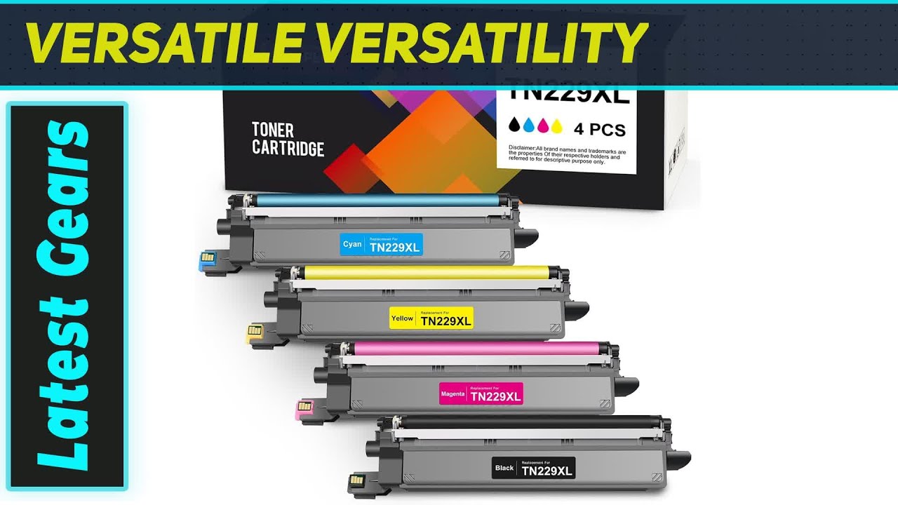 LEMERO TN229XL Toner: Amazing Color for Your Brother Printer! - YouTube