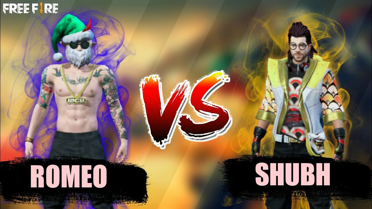 GYANROMEO🔥VS🔥SHUBH || ONLY AN94 GUN 😱 CHALLENGE || FREE FIRE || - YouTube