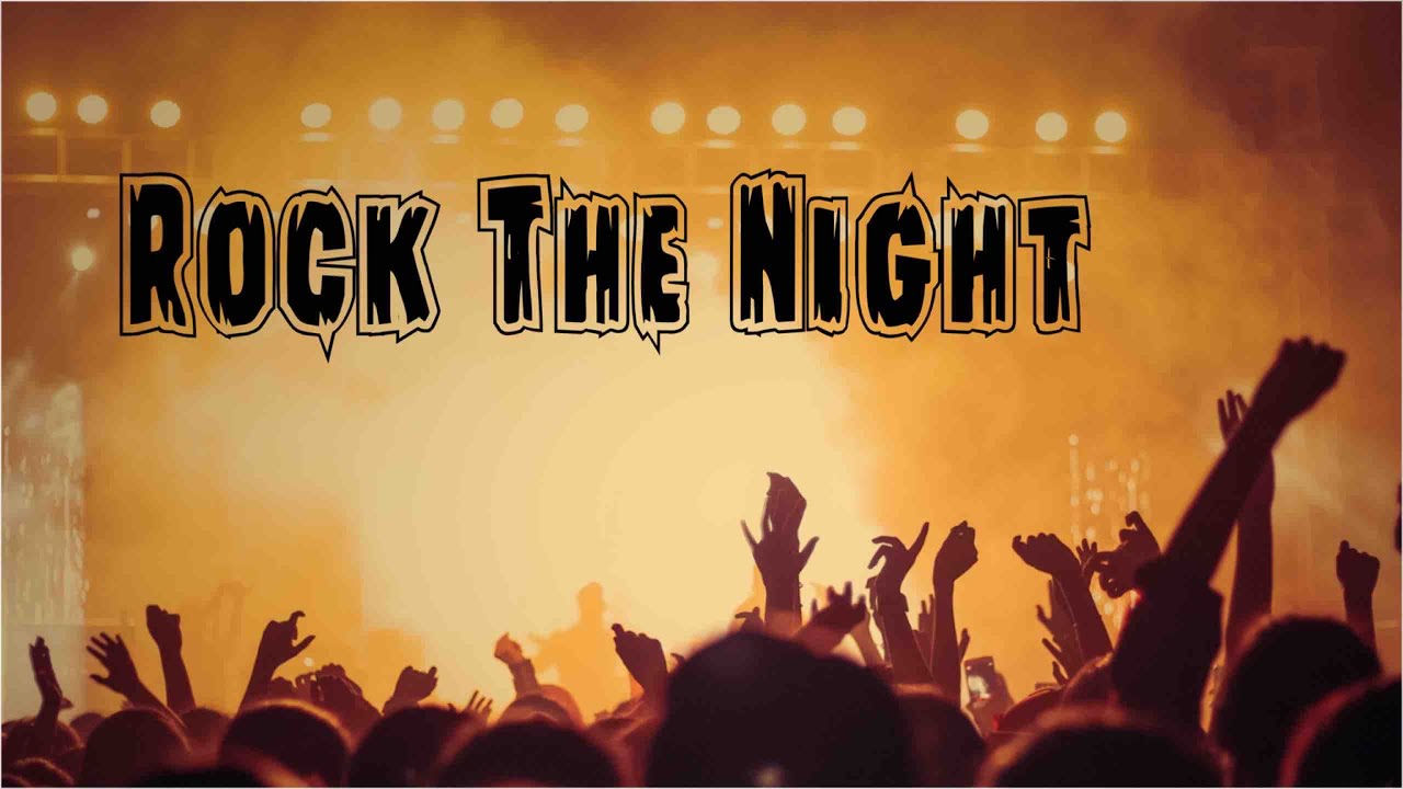 Rock The Night - drumless play along - YouTube