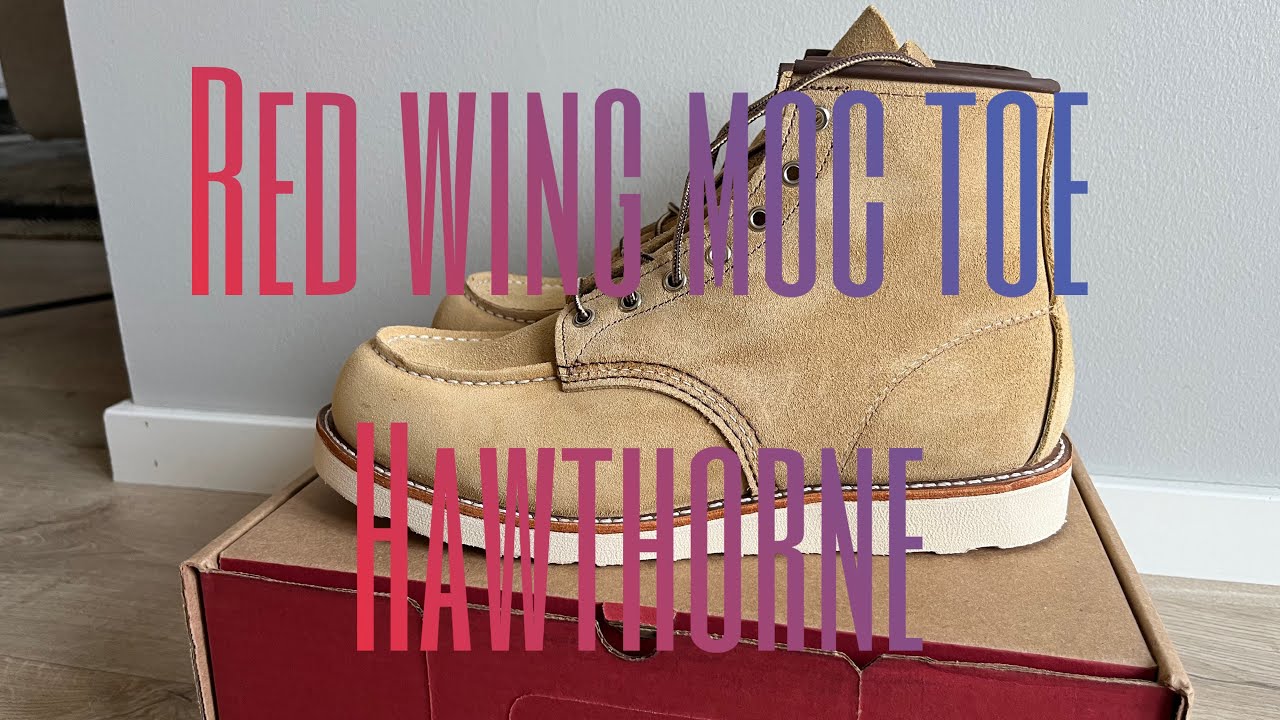 First Look at the Red Wing 8833 Moc Toe in Hawthorne!" - YouTube