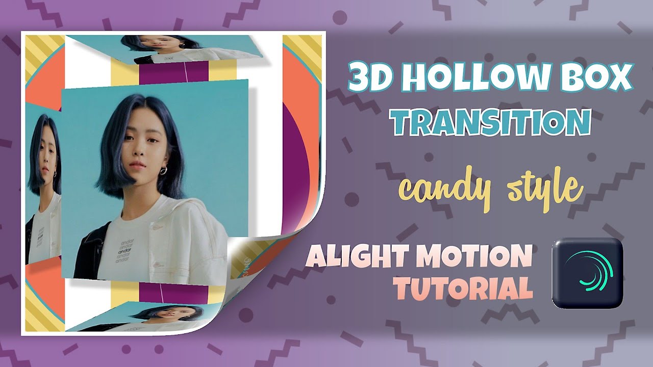 3D HOLLOW BOX TRANSITION #1 | ALIGHT MOTION TUTORIAL - YouTube