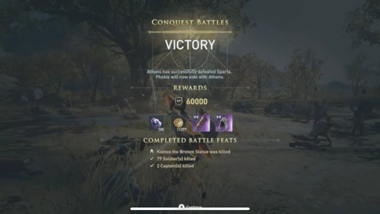 Ac Odyssey - Conquest Battle 82 - YouTube