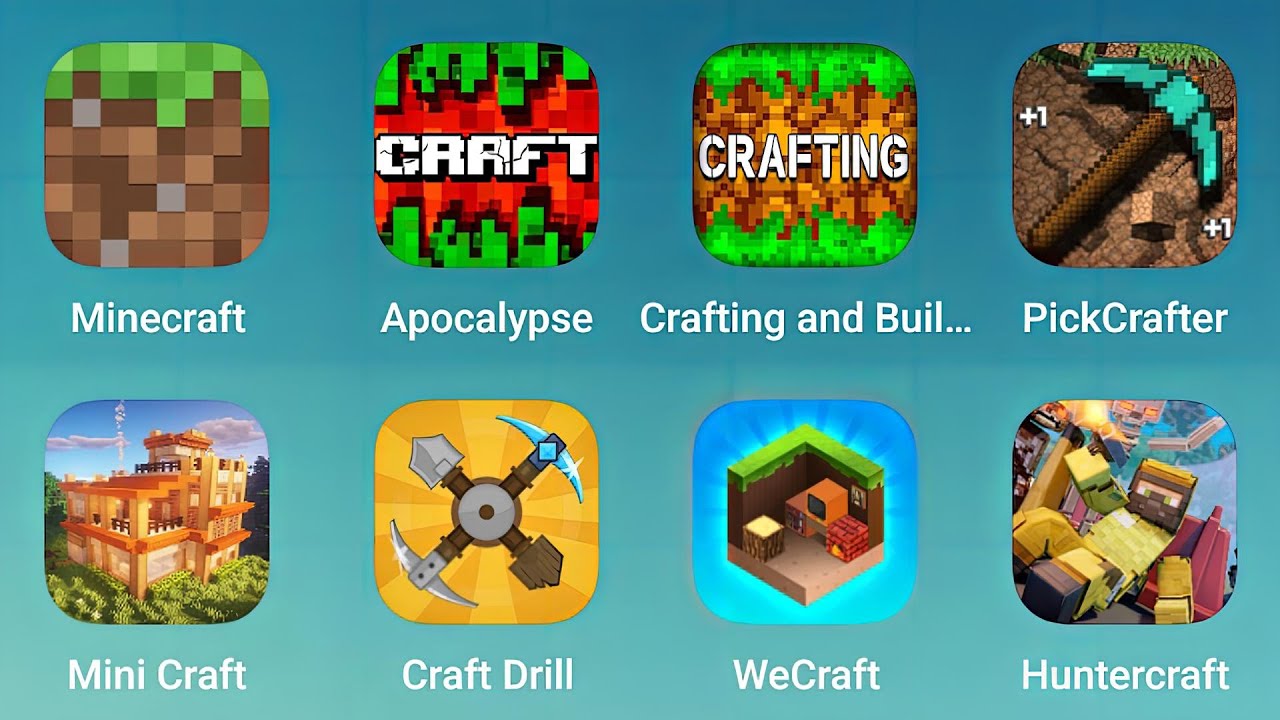 Minecraft, Apocalypse, Crafting and Building, PickCrafter, Mini Craft ...