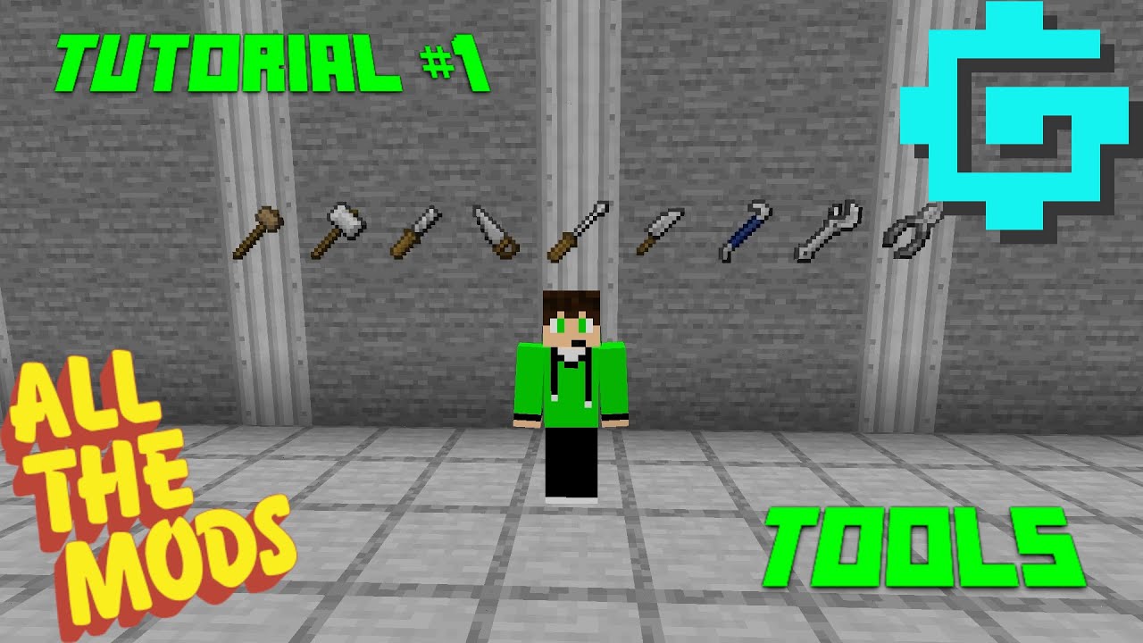 ATM9 GregTech Tutorial #1 | Tools - YouTube