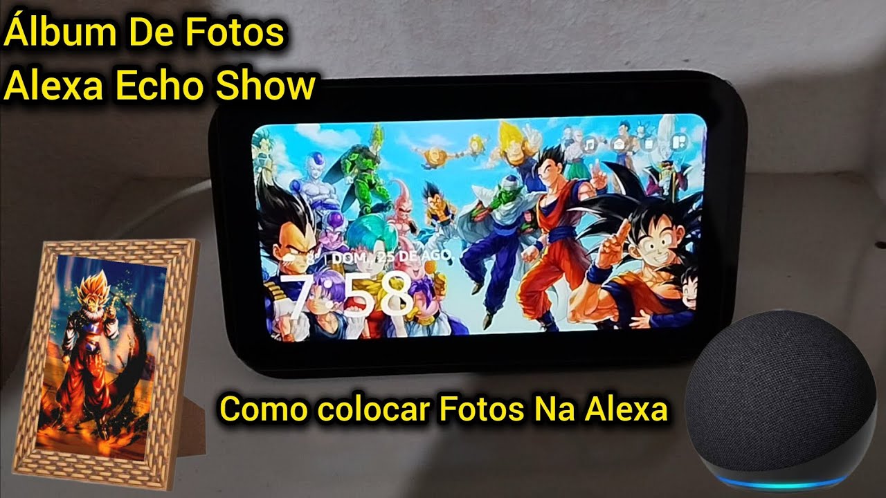 Colocando Fotos Na Alexa Echo Show 5 !!! Tutorial - YouTube