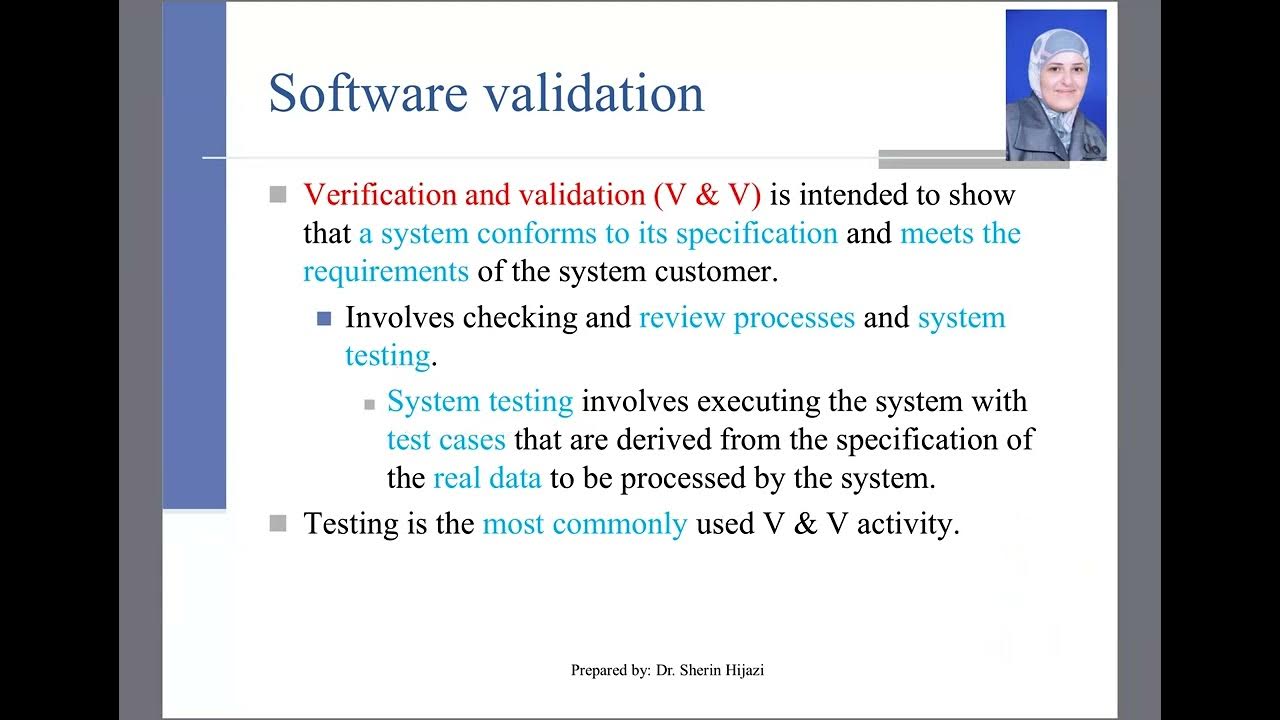 Lecture 8 : Software Validation - YouTube