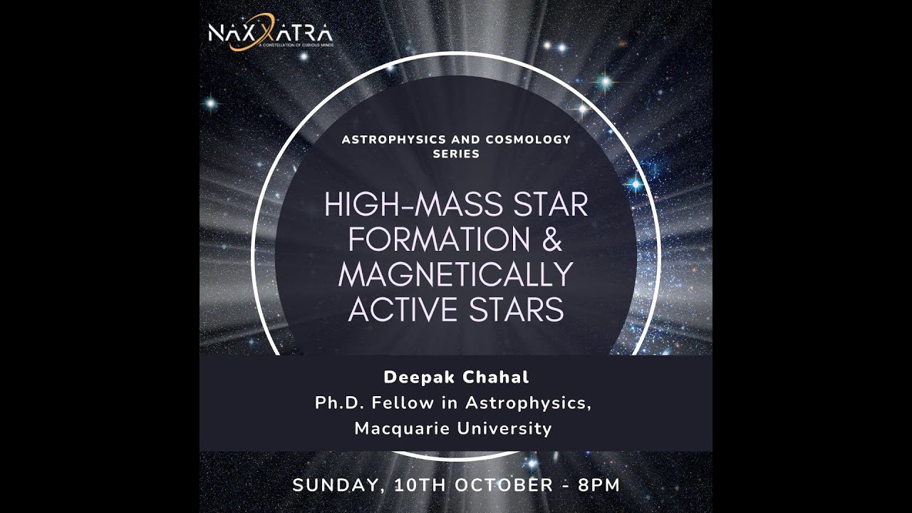 High mass star formation and magnetically active stars - YouTube