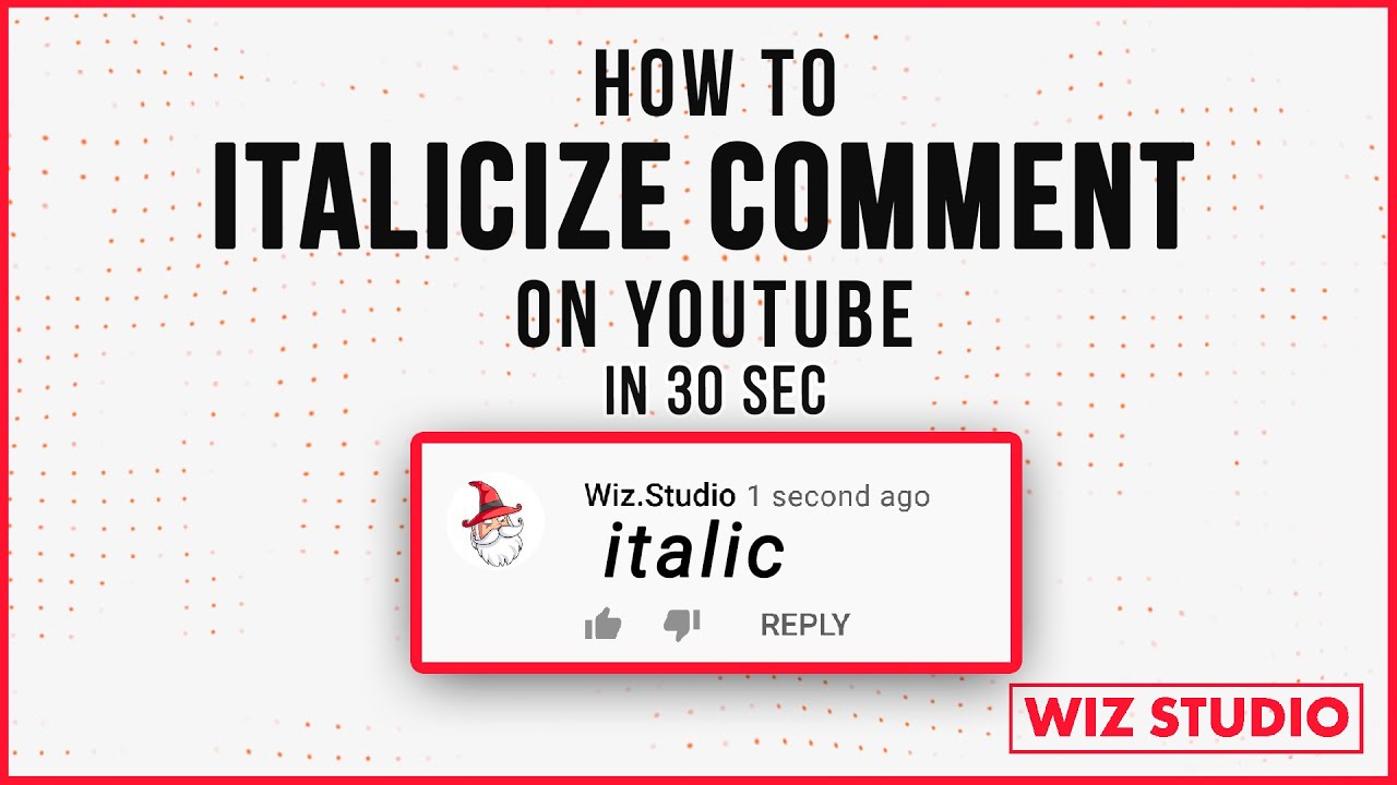 How To Italicize On YouTube YouTube how-to-italicize-on-youtube-youtube