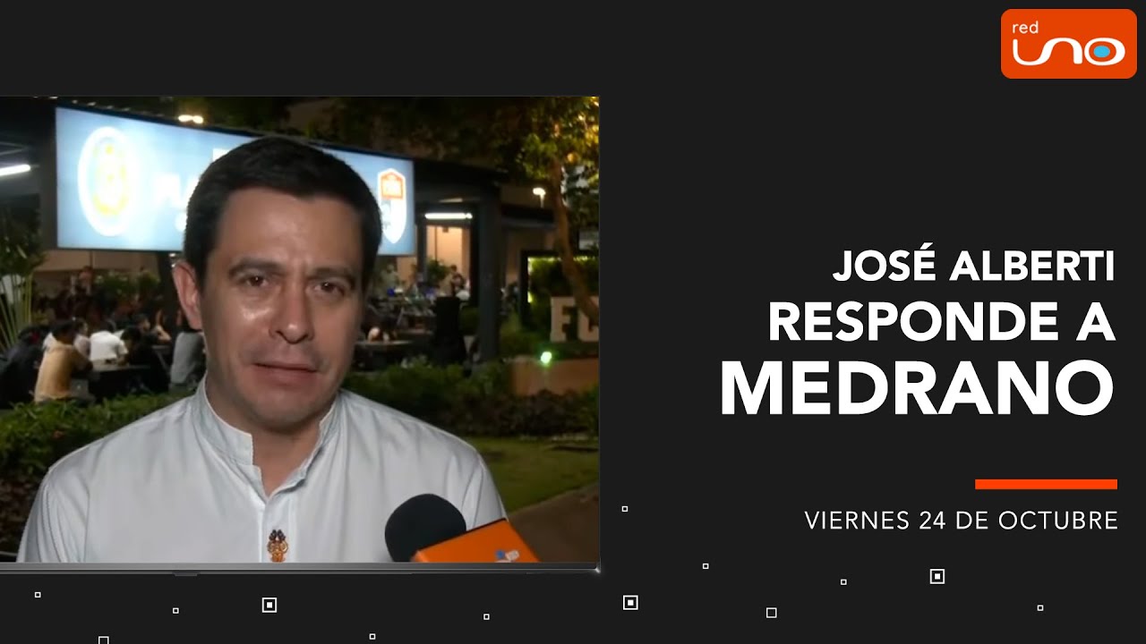JOSÉ ALBERTI RESPONDE A JUAN CARLOS MEDRANO - YouTube