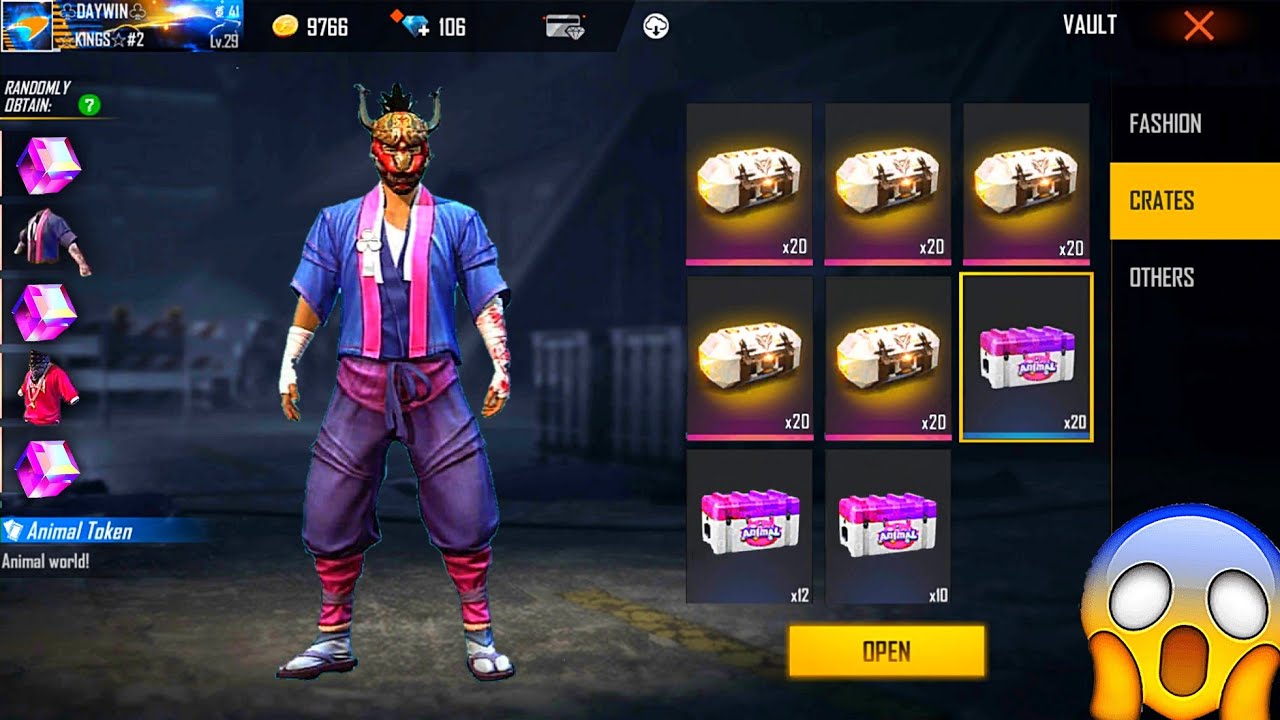 OPEN NEW BOXES 📦 GARENA SEND 😱 MAGIC CUBE 🔥 FREE FIRE - YouTube