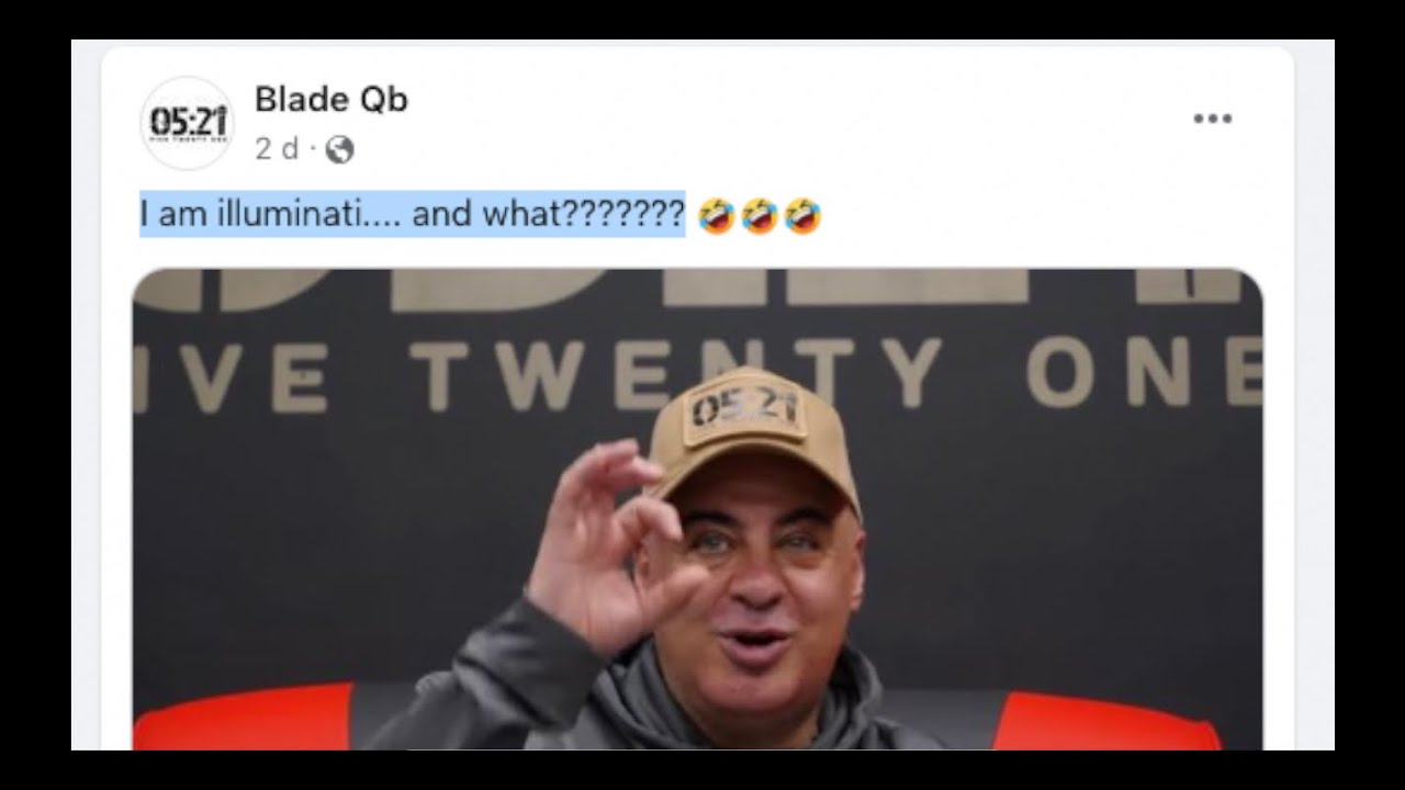 UK Rapper Blade is illuminati - YouTube