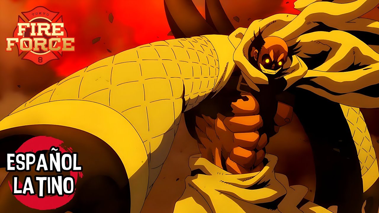 ARTHUR vs DRAGON (Primer Encuentro) — Fire Force T3 [Español ...