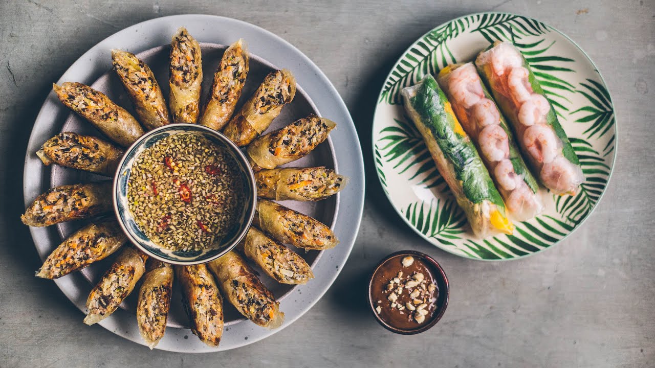 Jak umotat a usmažit smažené a nesmažené závitky Nem rán/cuốn – online ...