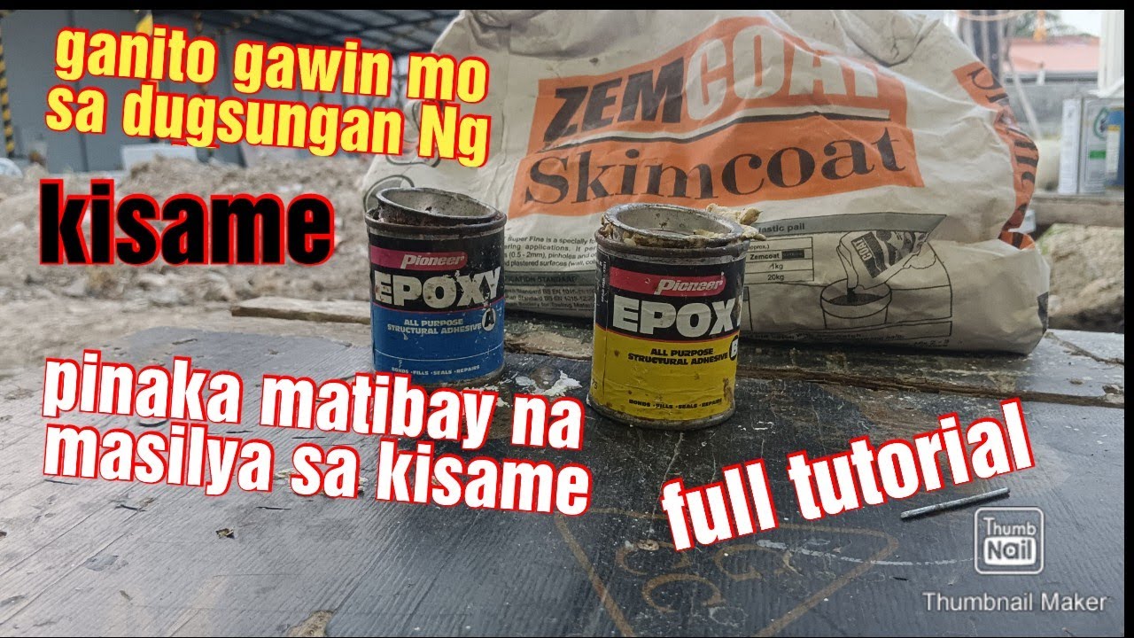 Pinaka matibay na masilya sa dugsungan Ng kisame paano gawin?#julyemz ...