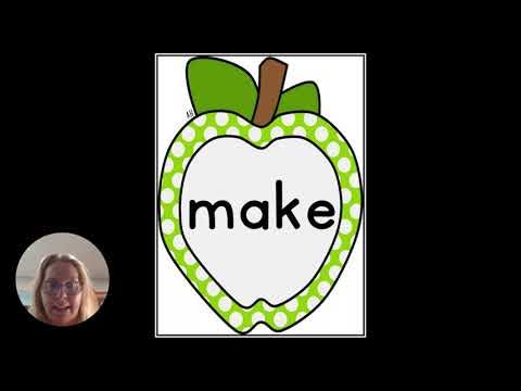 Master 10 Dolch Pre-Primer Sight Words | Fall Lime Green Dot Apple ...