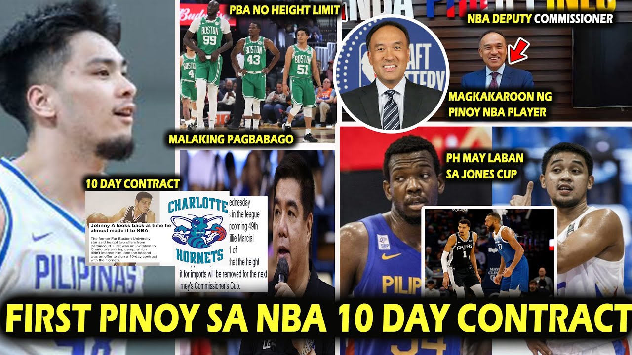 10 Day Contract Pure Pinoy sa NBA. Kai Sotto goal. NBA Deputy ...