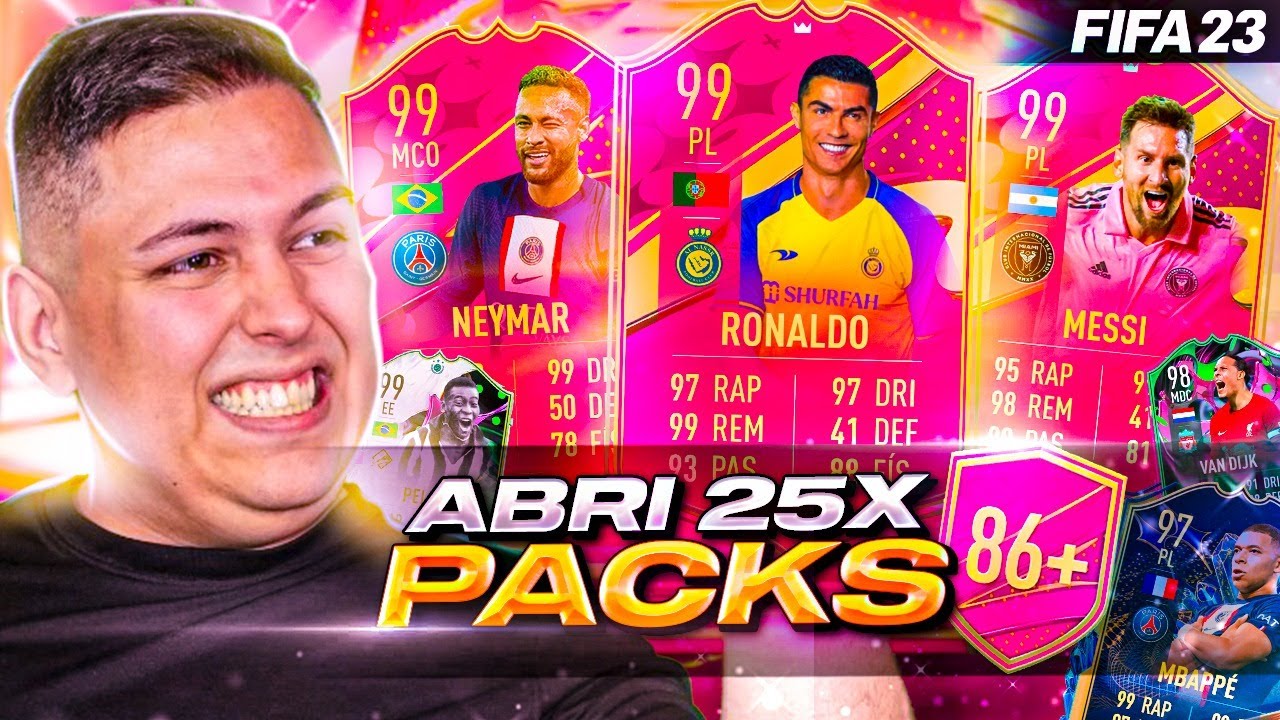OS MELHORES PACKS DE SEMPRE?! ABRI 25 x PACKS 86+ | FIFA 23 - YouTube