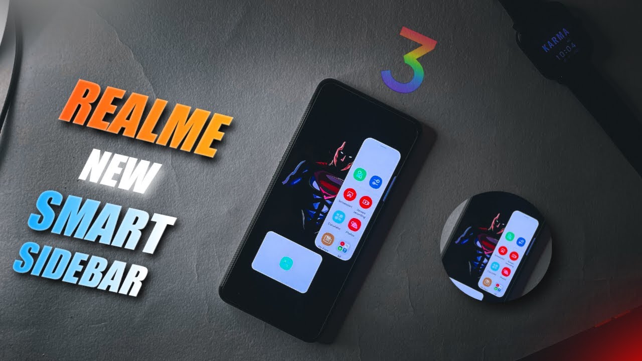 Realme UI 3.0 Smart sidebar update - YouTube