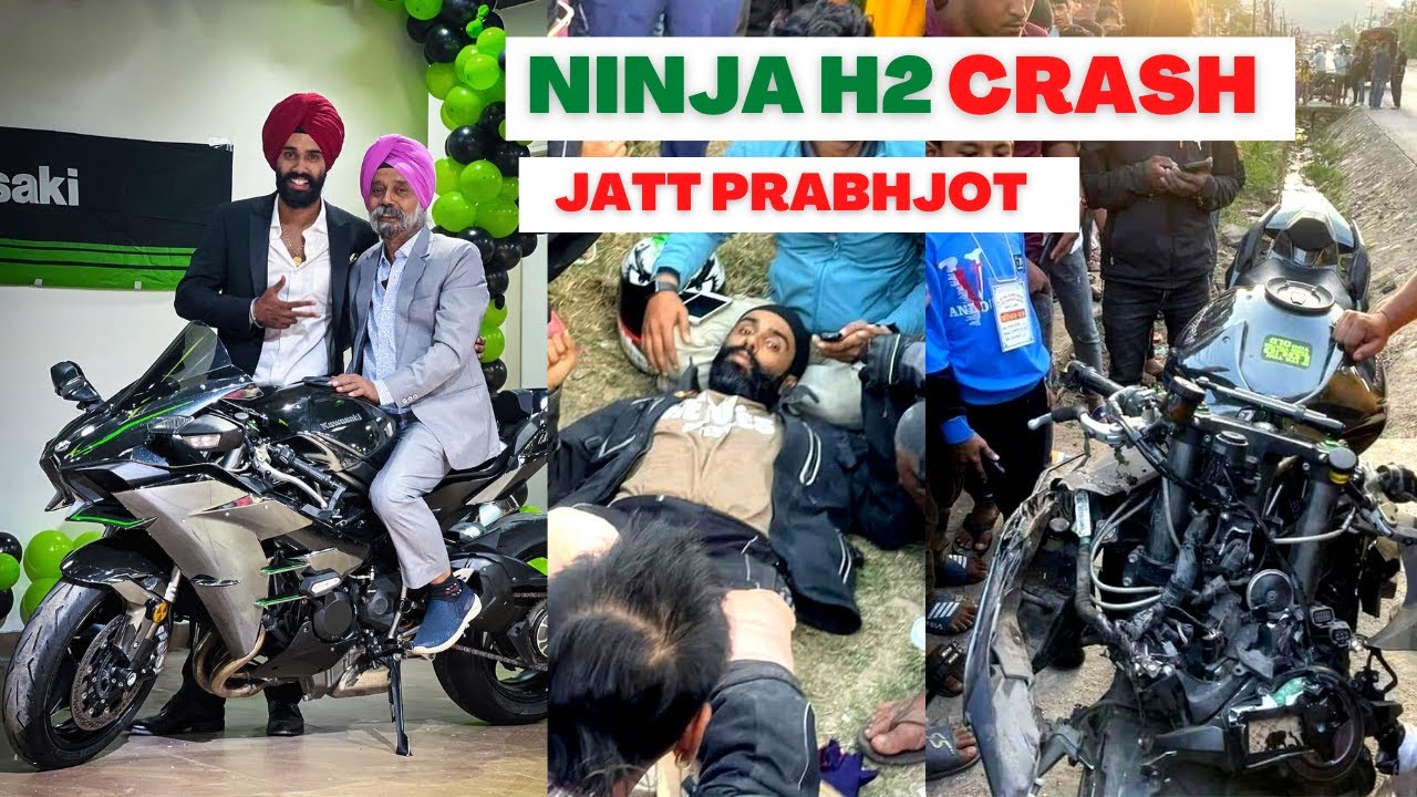 Jatt Prabhjot Accident on Kawasaki Ninja H2 Nepal Ride | Kawasaki Ninja ...