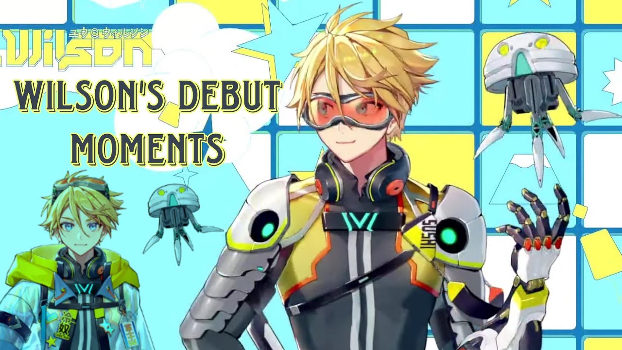 WILSON'S PERSONAL DEBUT MOMENTS 《 Yu Q. Wilson Debut NIJISANJI EN CLIP ...