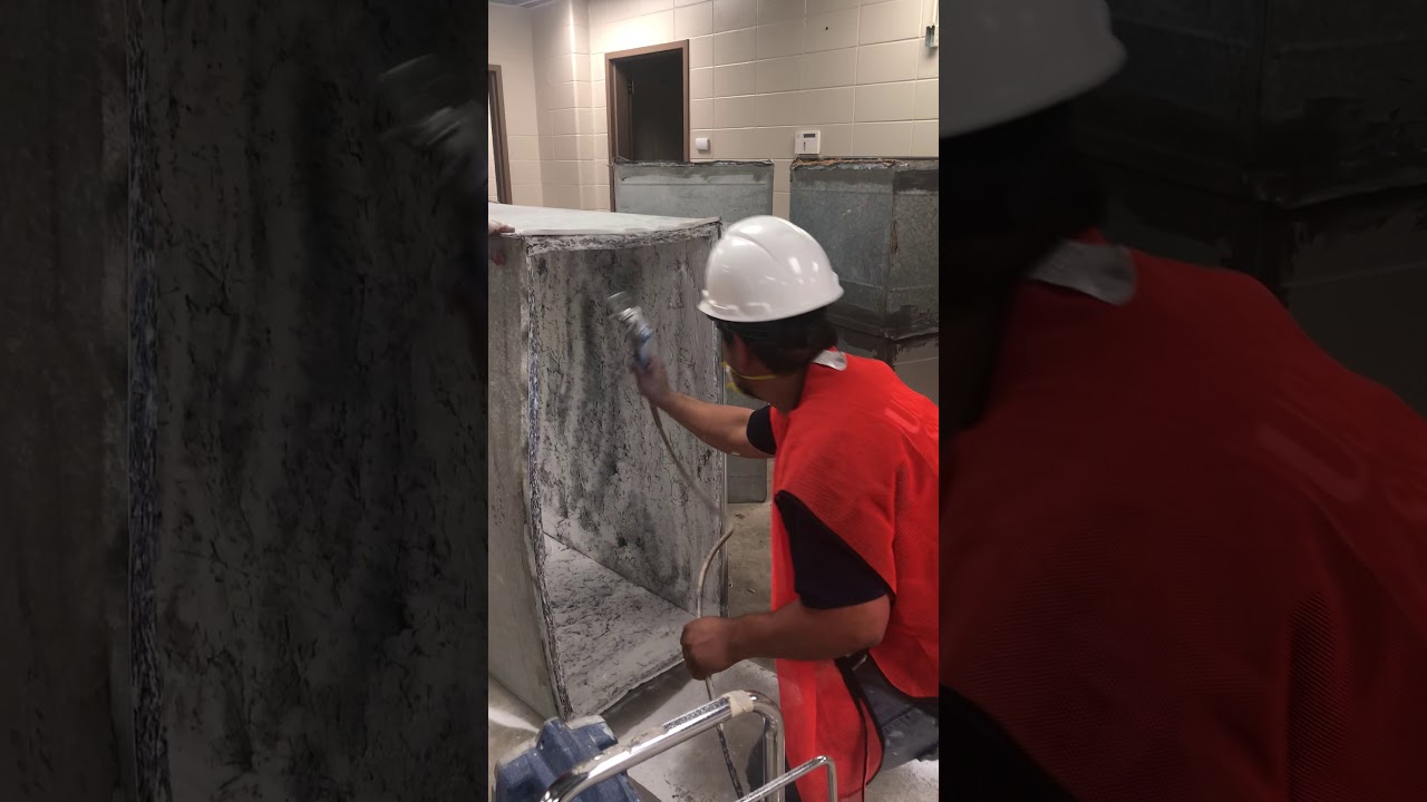 Commercial Metal Duct Foster Treatment - YouTube