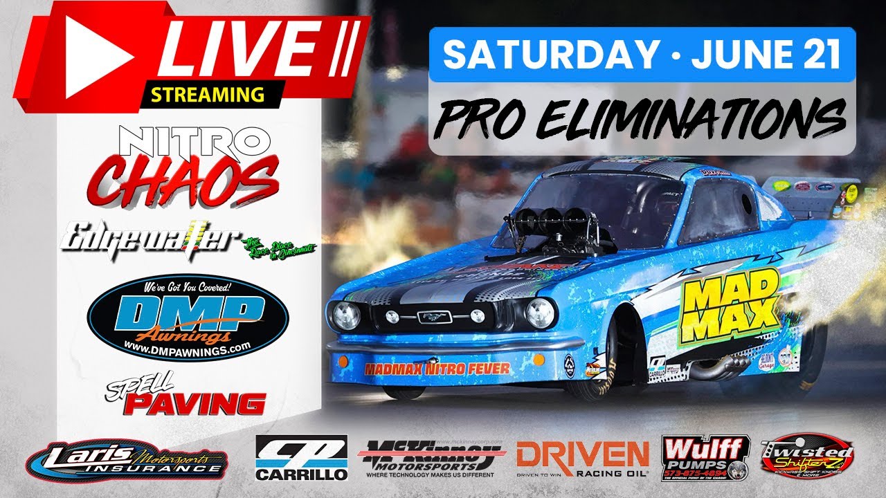 LIVE Saturday Pro Eliminations - Thunder In The Park | Nitro Chaos ...