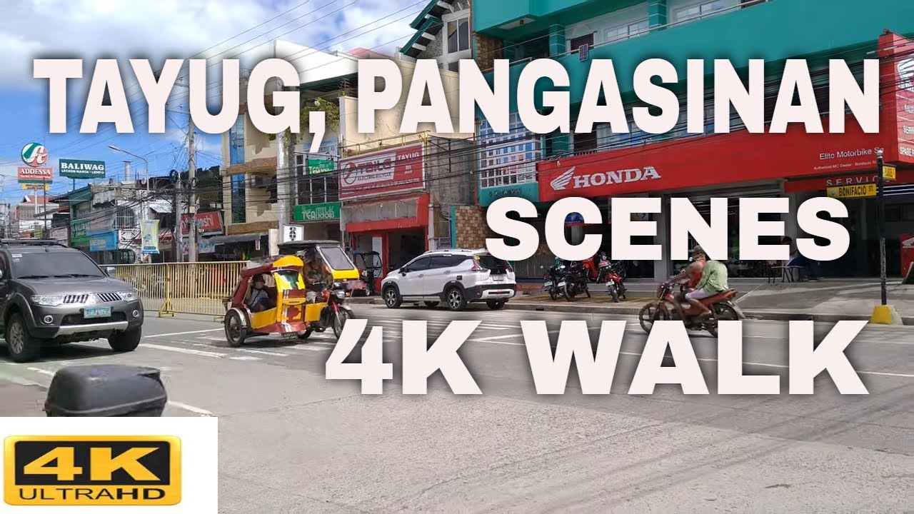 [4K] TAYUG PANGASINAN SCENES - YouTube