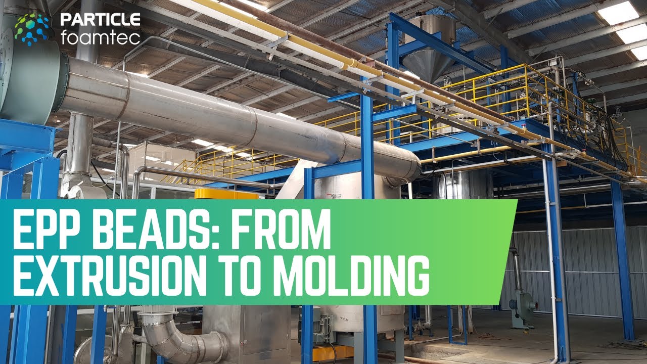 EPP Production Plant by PARTICLE FOAMTEC - YouTube