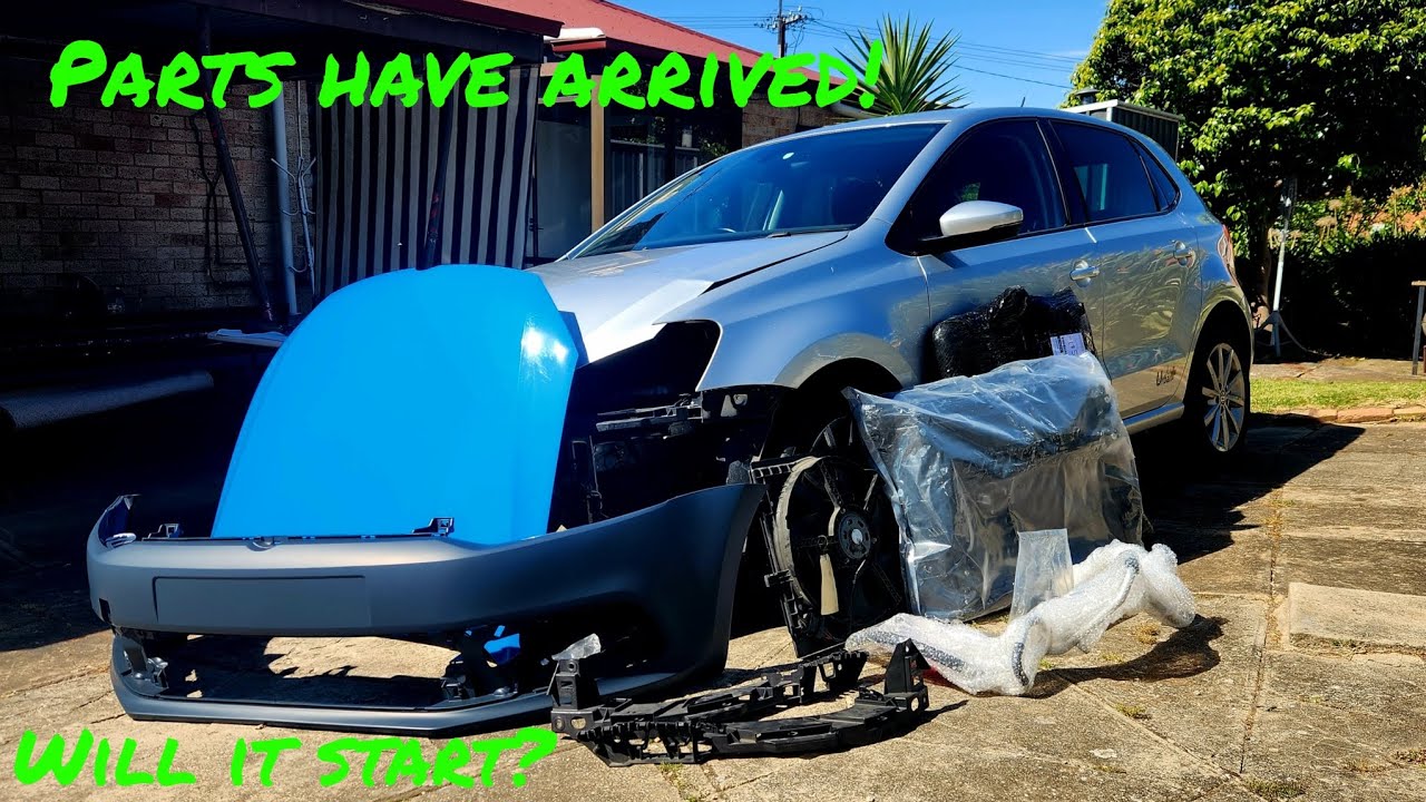 Rebuilding a crash damaged 2017 VW Polo - Part 2 - YouTube