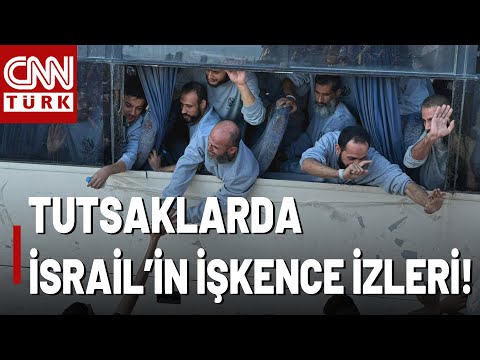 İsrail'in İşkenceleri Ortaya Çıktı! Serbest Kalan Filistinli Tutsaklar Böyle Geri Döndü...
