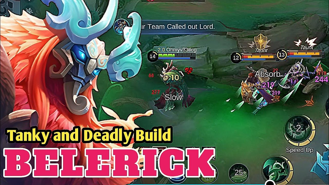 Tanky and Deadly Belerick Build and Emblem | Best Build and Gameplay ...