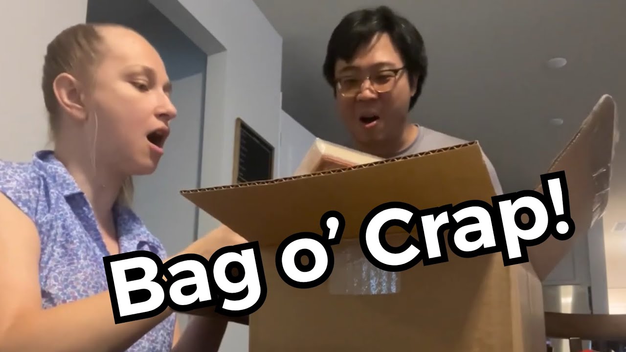 Unboxing - Bag of Crap (from Woot) - YouTube