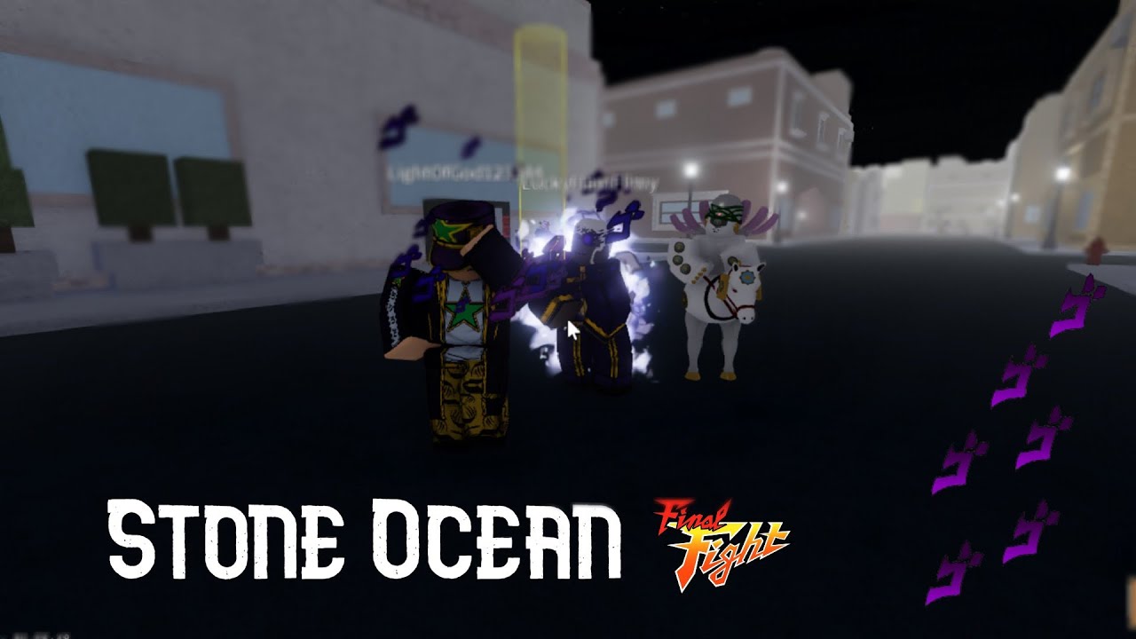 [YBA] The End Of The JoJo Universe - Stone Ocean Final Battle - YouTube